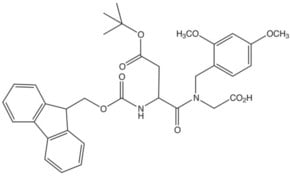 Preventing aspartimide rearrangements during fmoc-based solid phase ...