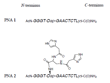 Microwave assisted synthesis of peptide nucleic acid (PNA) oligomers ...