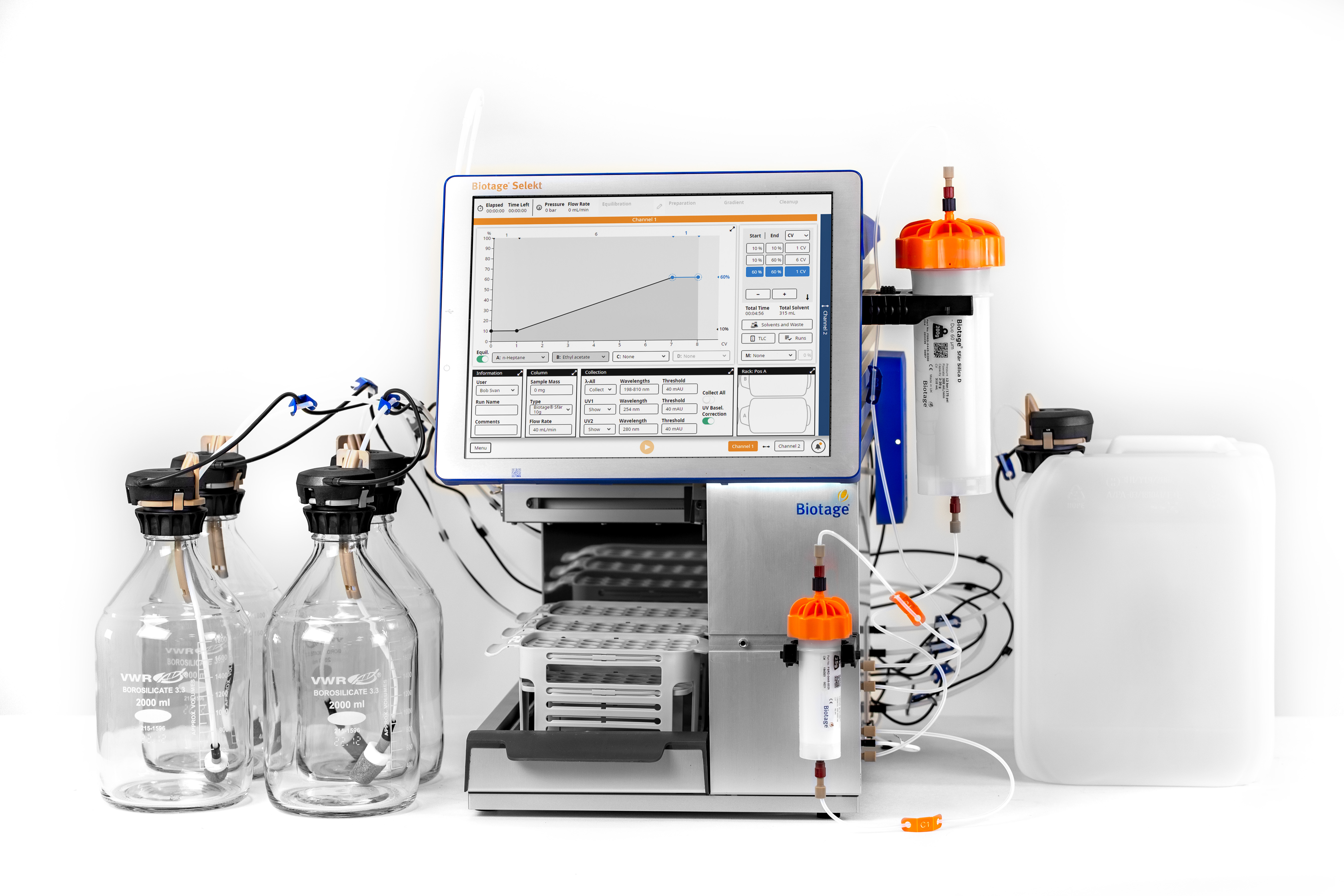 Selekt Flash Chromatography Instrument